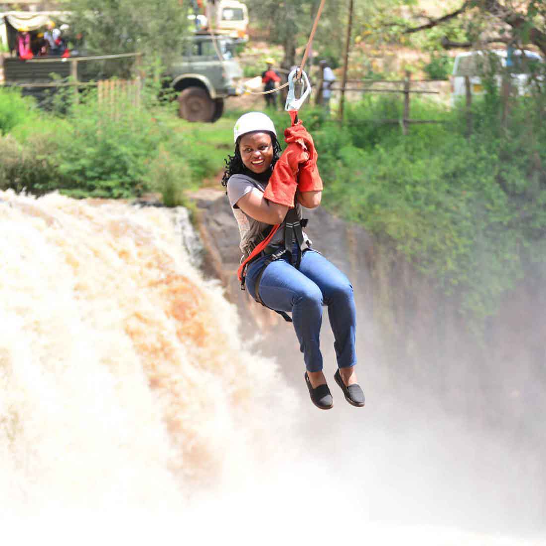 Bungee Jumping Sagana, Kenya